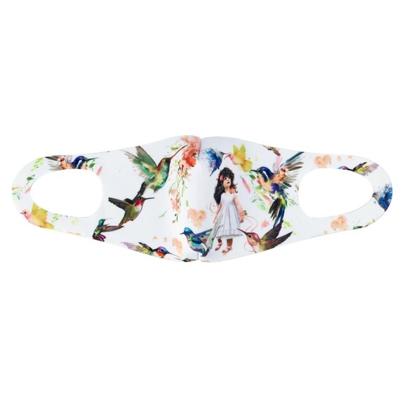 JustForYou | Accessories | Hummingbird Face Mask Colorful Happy Joy ...